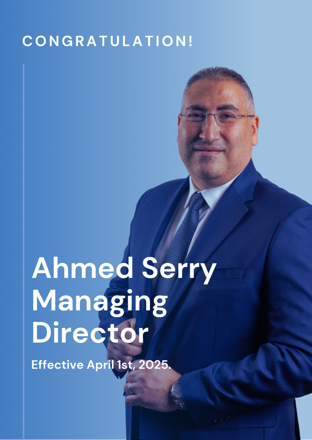 Ahmed Serry will be the Managing Director for ECPC by Consolis! – ECPC | Pre-Stressed Concrete ...